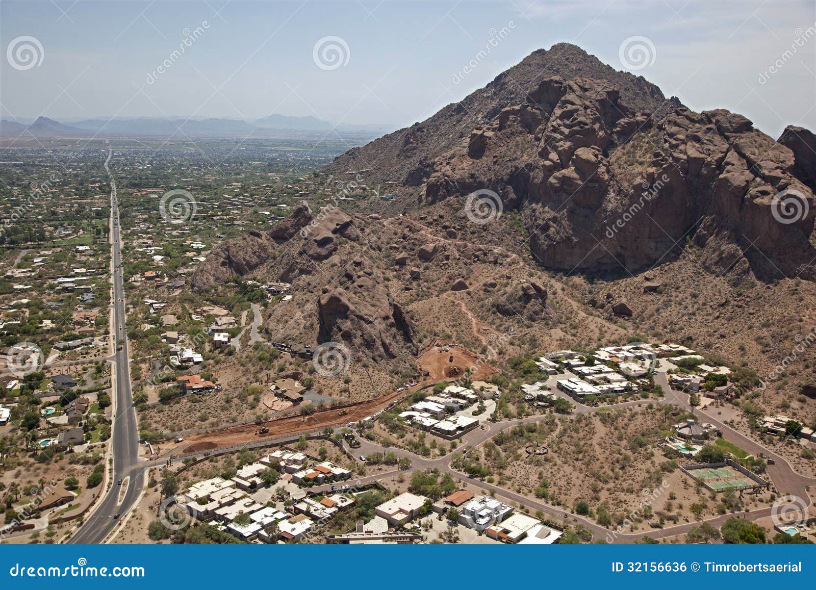 Camelback Mountain stock photo. Image of scottsdale, rocks - 32156636