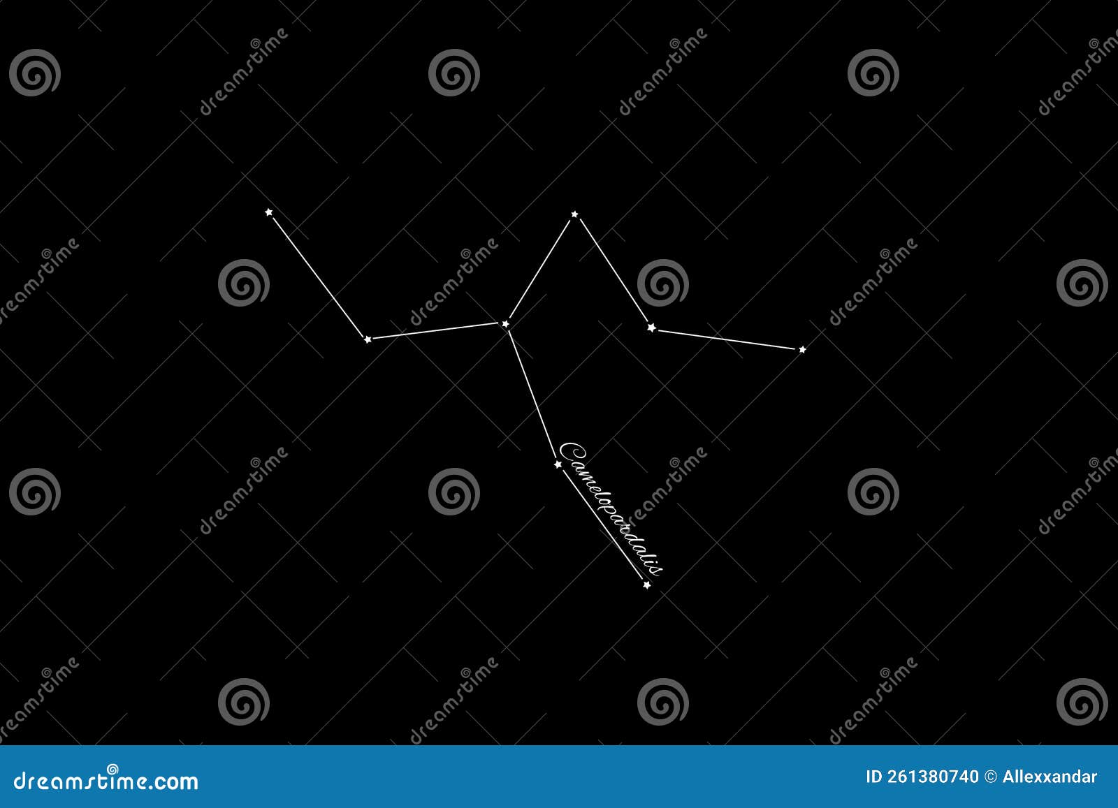 Camelopardalis Constellation, Cluster of Stars, Giraffe Constellation ...