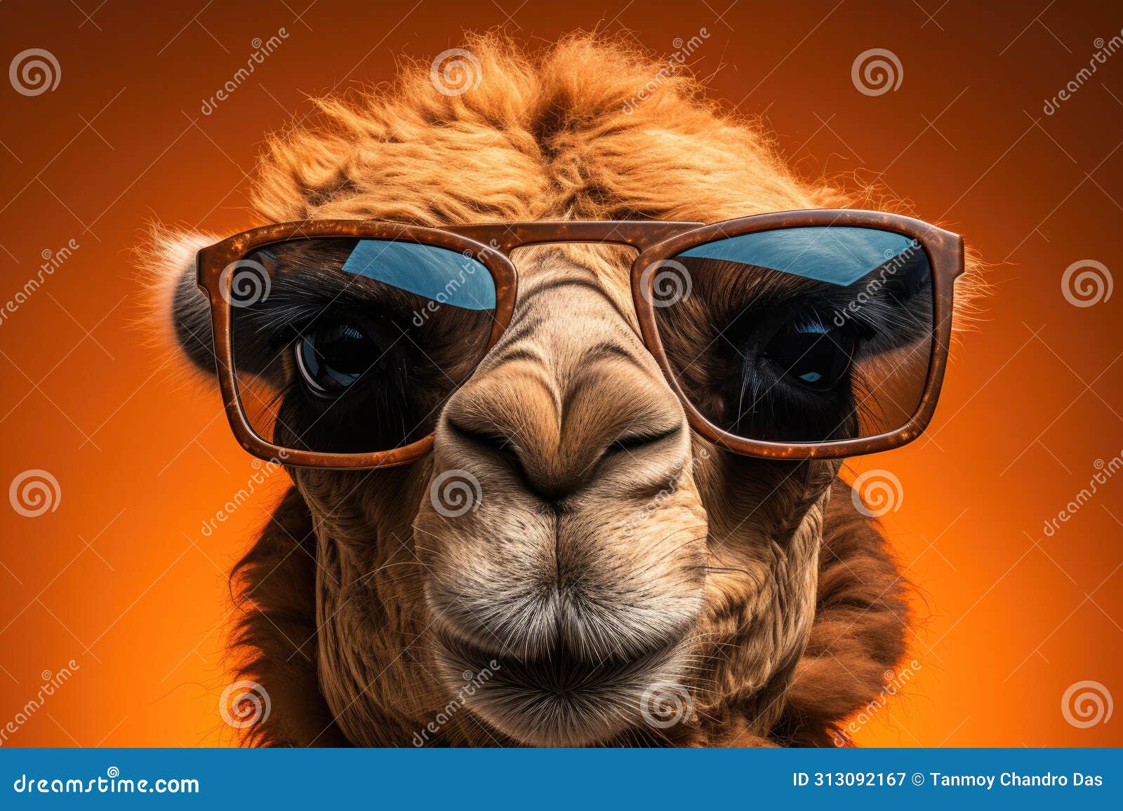 Cool Camels In Sunglasses And Jackets Royalty-Free Stock Photo ...