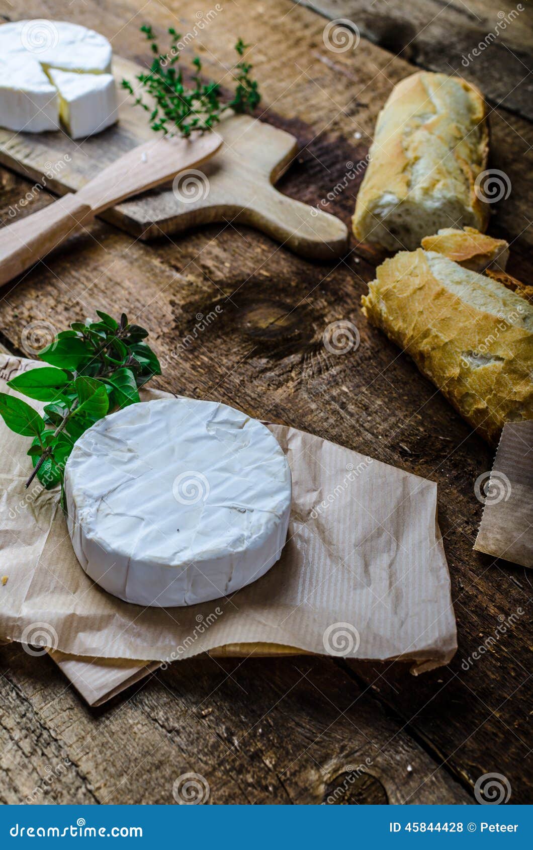 Camembert, Soft Cheese with Homemade Pastries Stock Photo - Image of ...