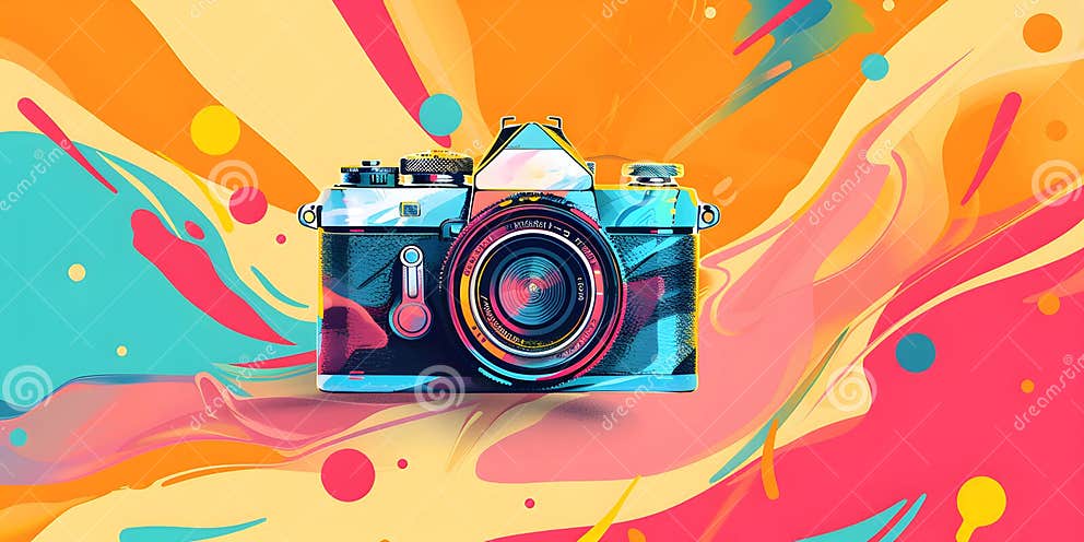 Camera abstract background stock photo. Image of lens - 324939884