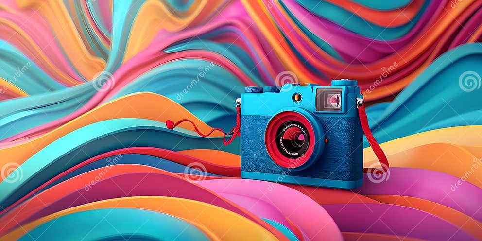 Camera abstract background stock photo. Image of artificial - 324940704