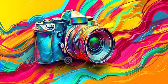 Camera abstract background stock image. Image of bright - 324942073