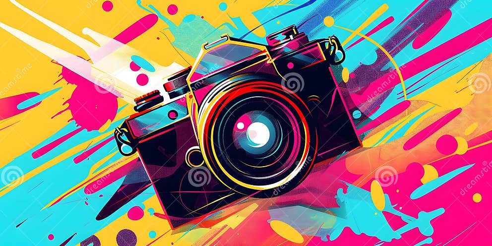 Camera abstract background stock photo. Image of digital - 324942098