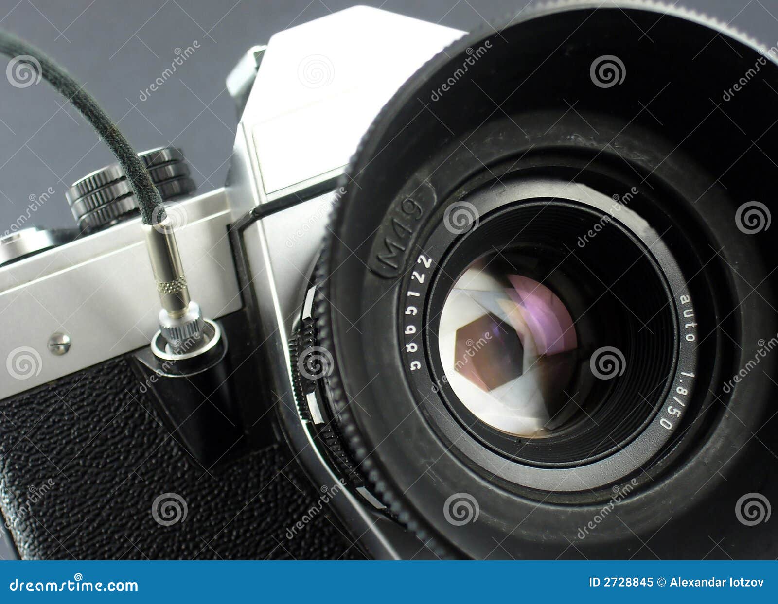 Camera in action. stock image. Image of lens, mirror, light - 2728845