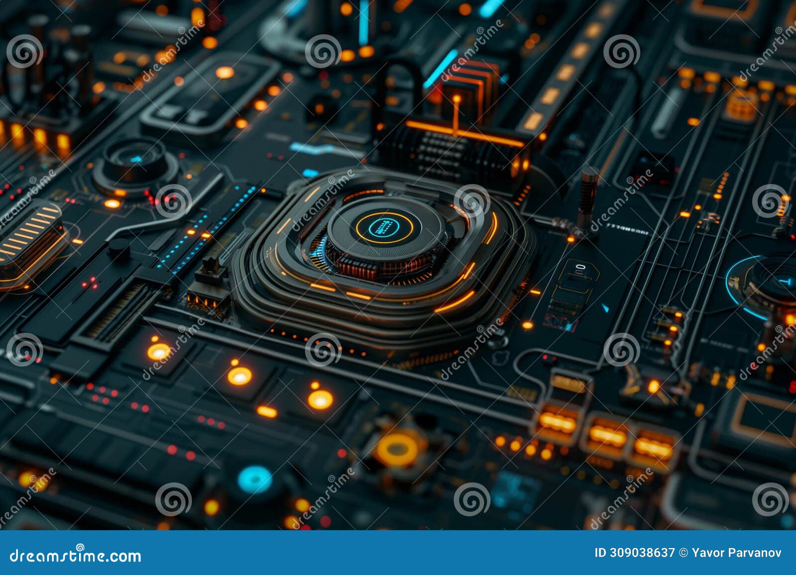 Tech Revolution Collage: Futuristic Gadgets, Circuit Patterns, AI ...