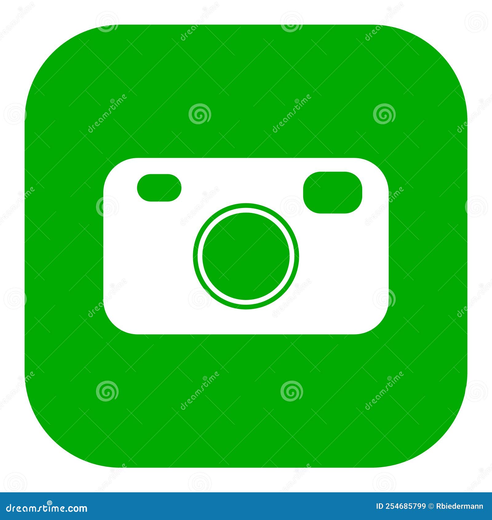 Camera and app icon stock vector. Illustration of symbol - 254685799