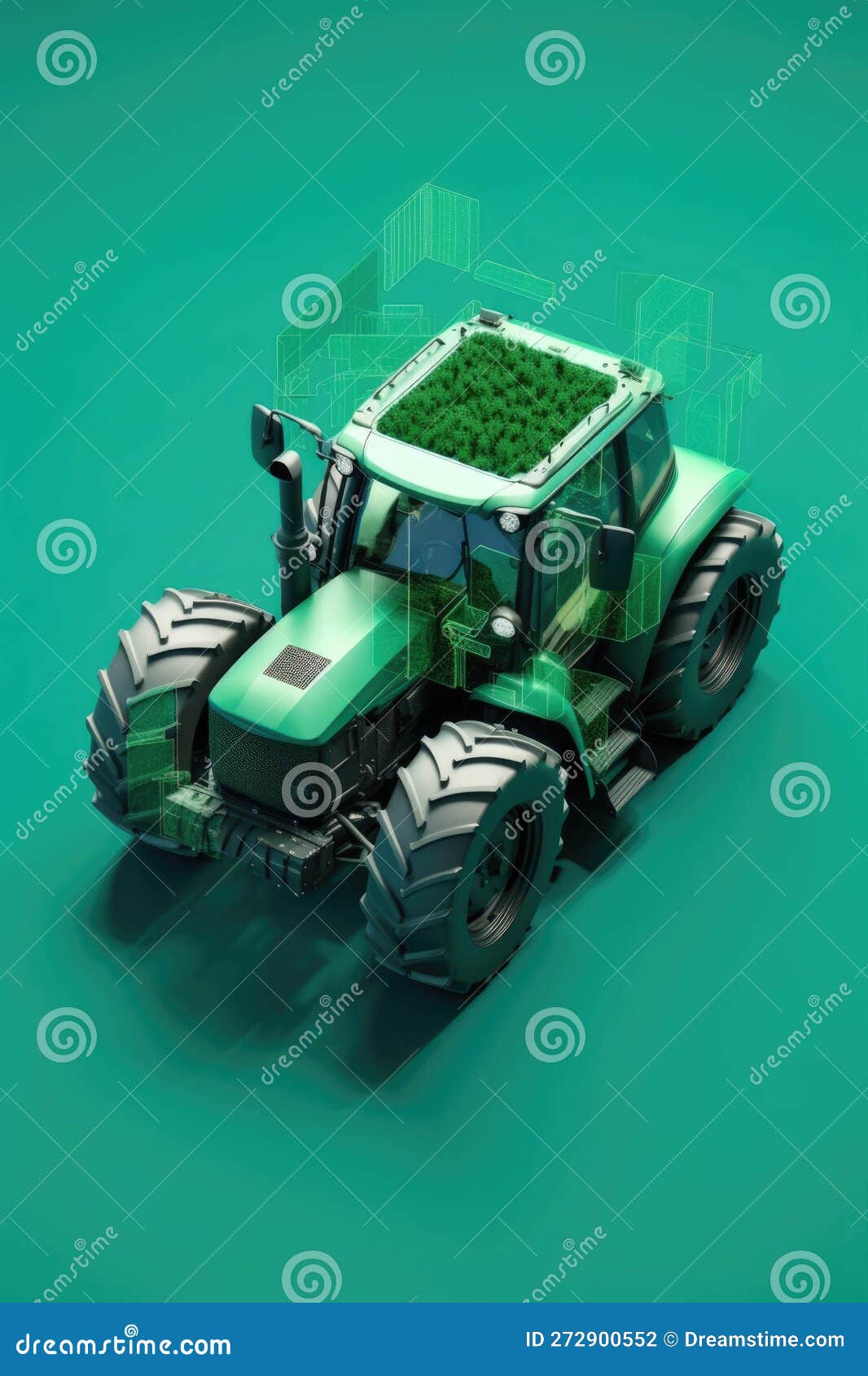 A Camera Atop a Tractor Captures Images of the Crops Which an AI ...