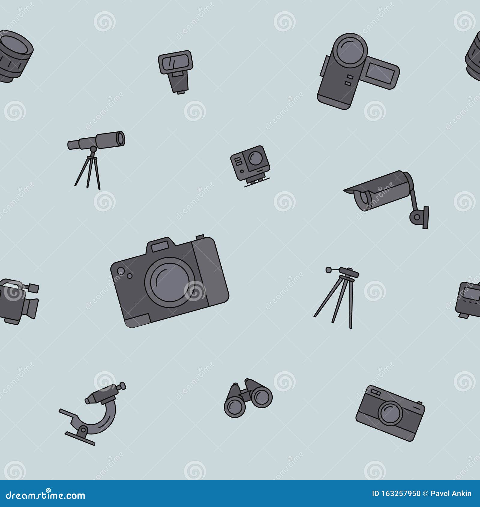 Camera background 02 stock vector. Illustration of lens - 163257950
