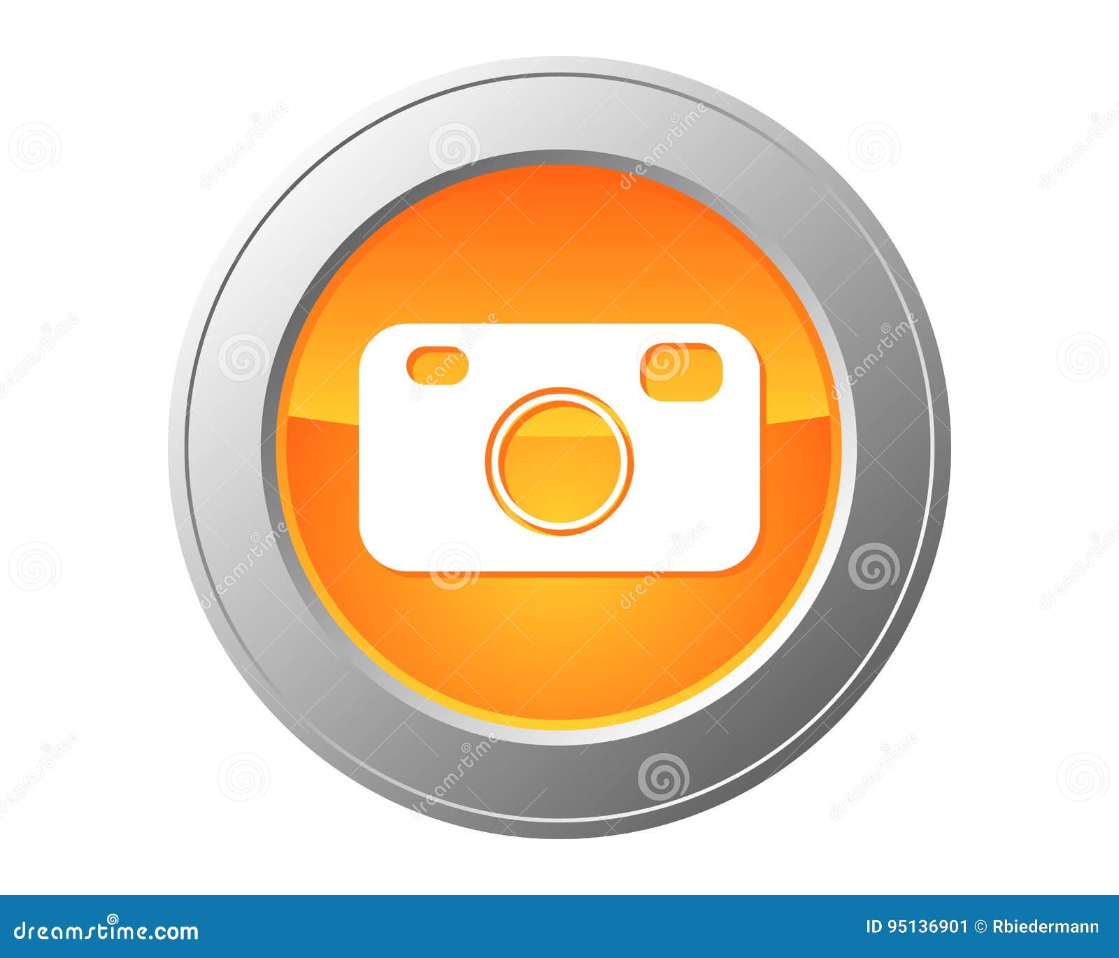 Camera button stock illustration. Illustration of abstract - 95136901