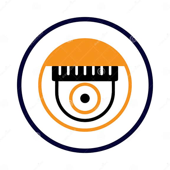 Camera, Cc Camera, Security Camera Service Icon Stock Vector ...