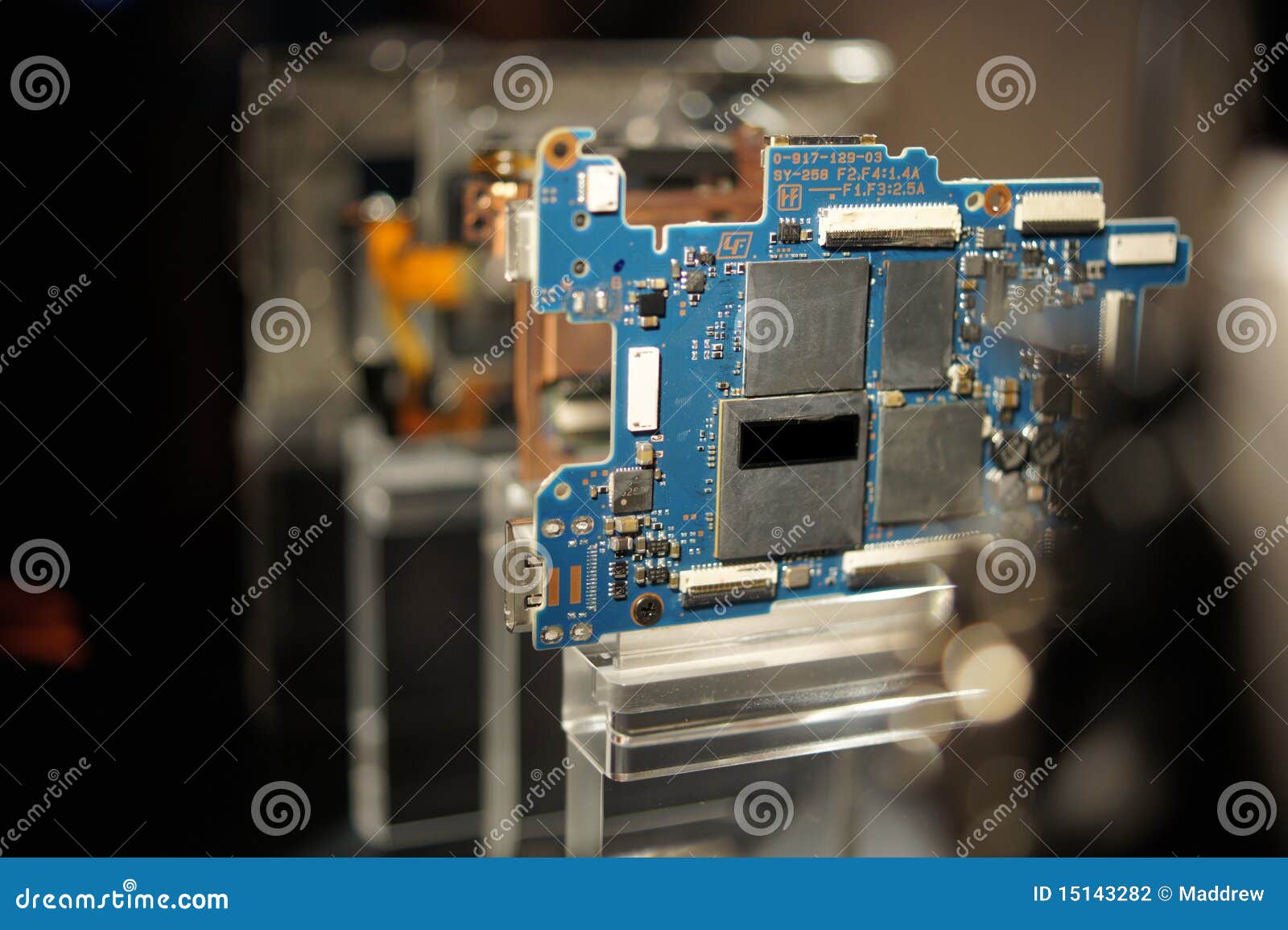 Camera Circuit Boards stock photo. Image of frame, green - 15143282