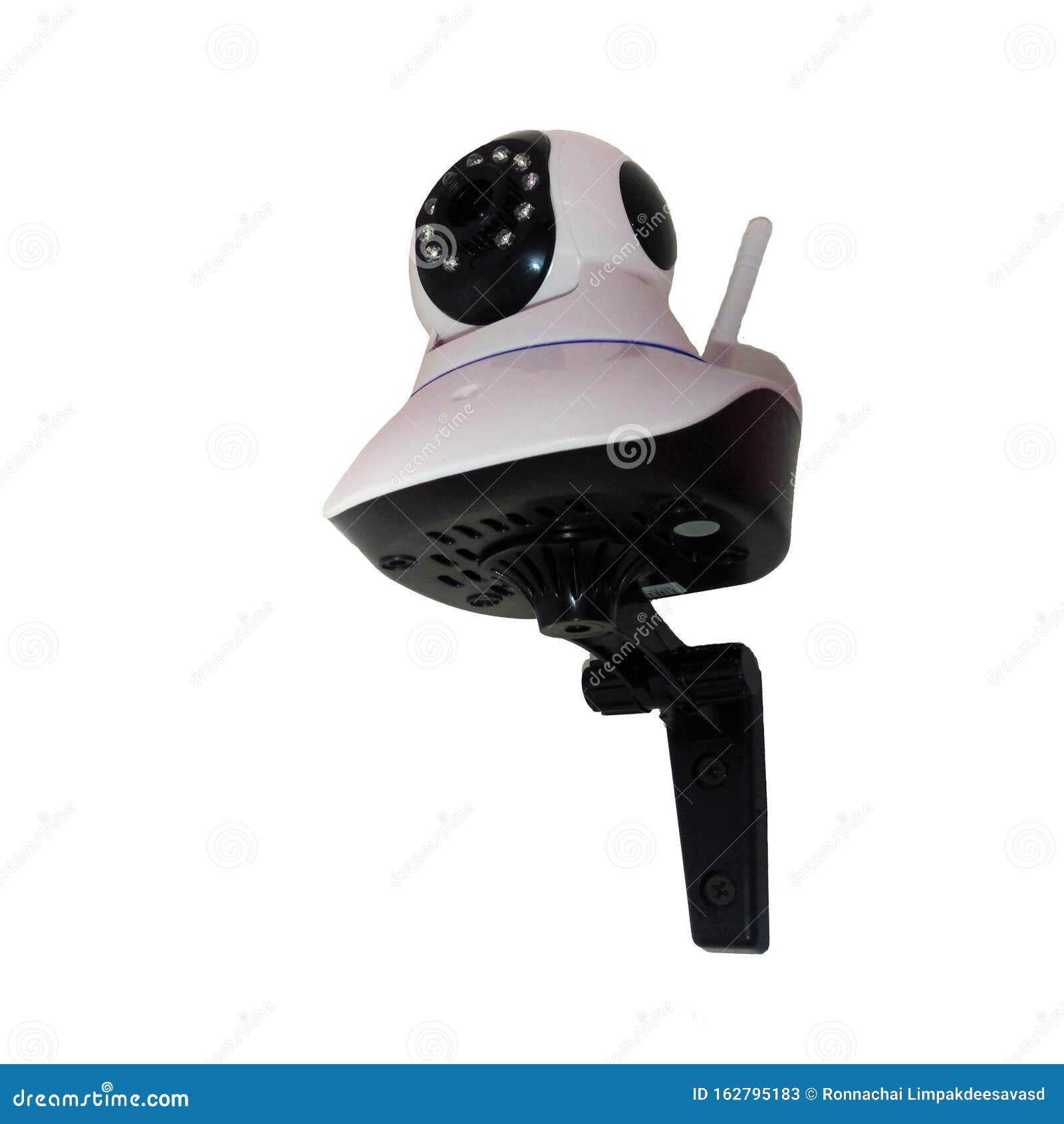 Closed Circuit Camera Vector. Free Space For Text. Wallpaper Royalty ...