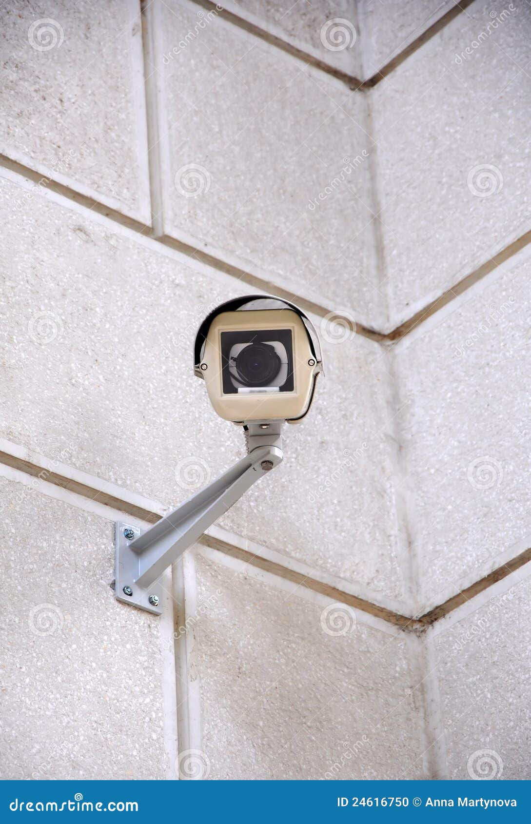 Camera in a cone stock photo. Image of protect, record - 24616750