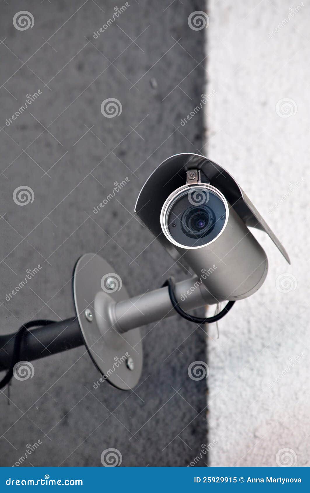 Camera in a cone stock image. Image of protect, monitoring - 25929915