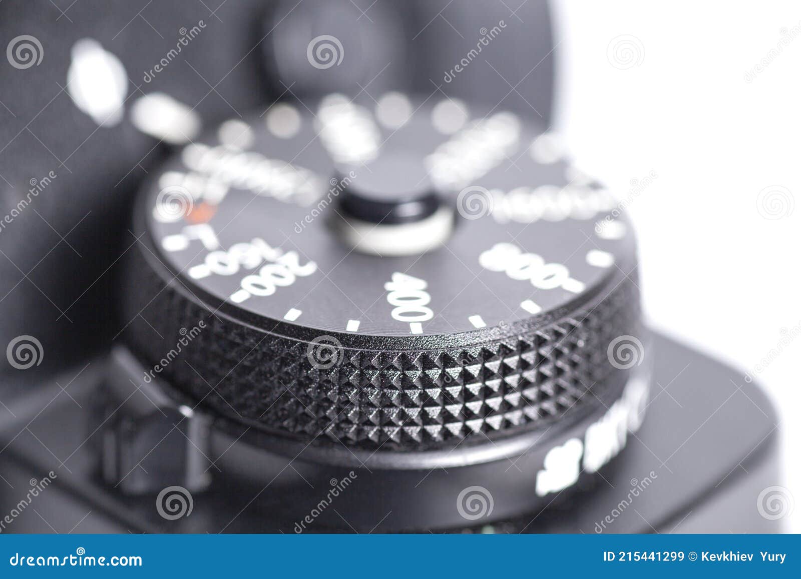 Camera Control Wheel Isolated on White Background Stock Image - Image ...