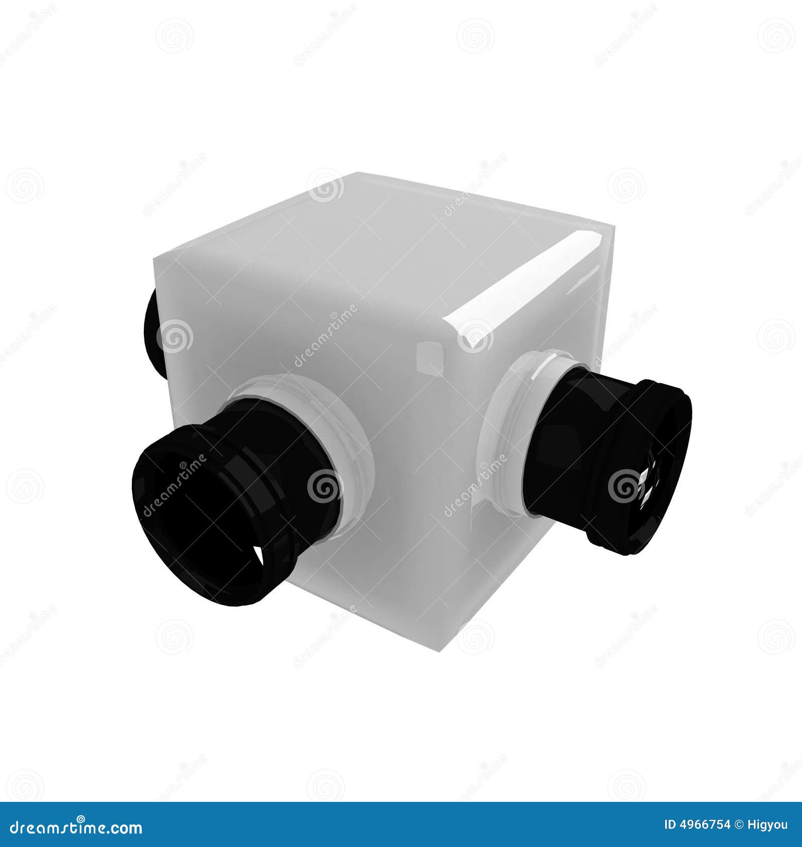 Camera Cube stock illustration. Illustration of privacy - 4966754