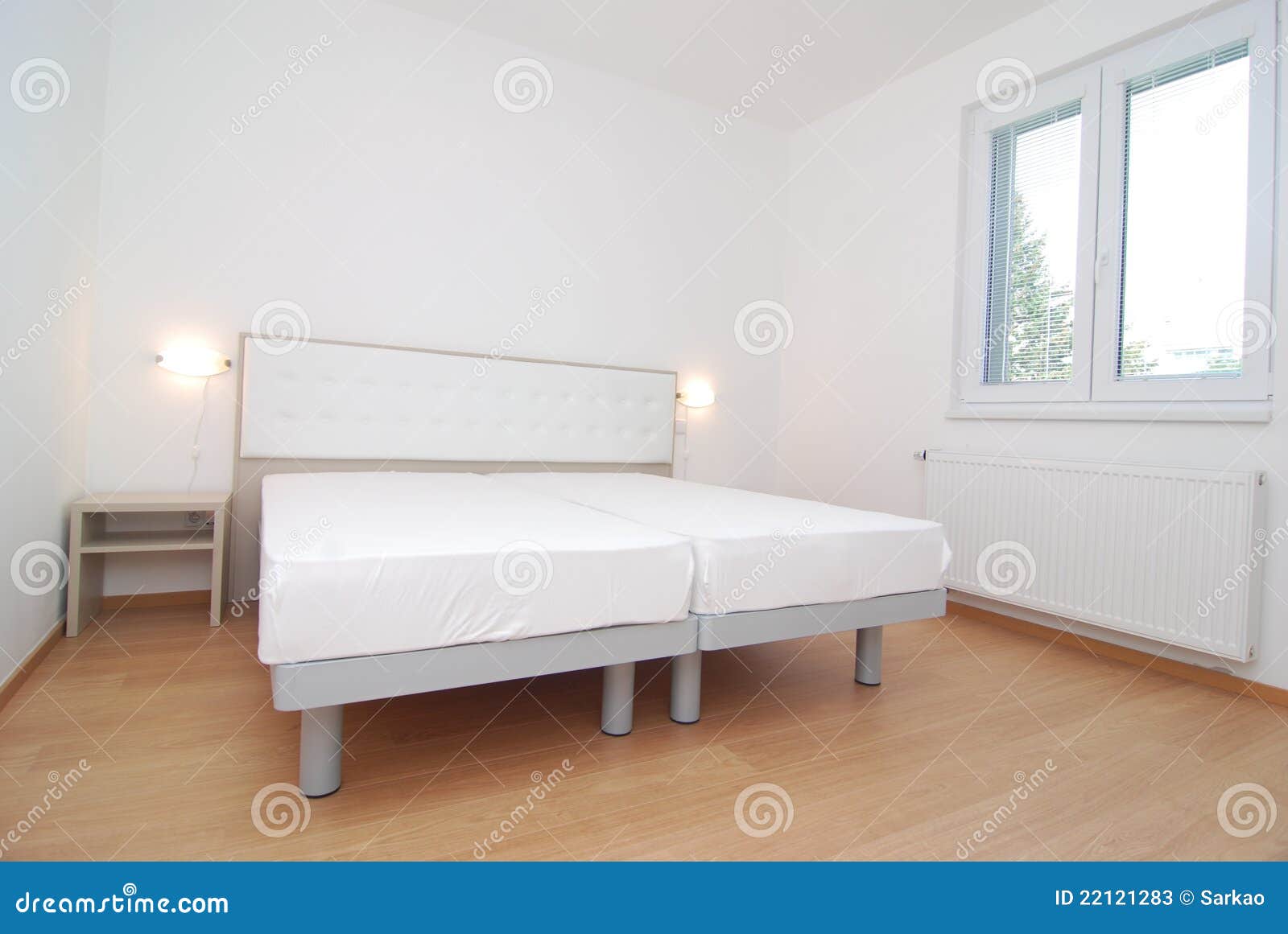 Camera Da Letto Moderna Vuota Immagine Stock - Immagine di base ...