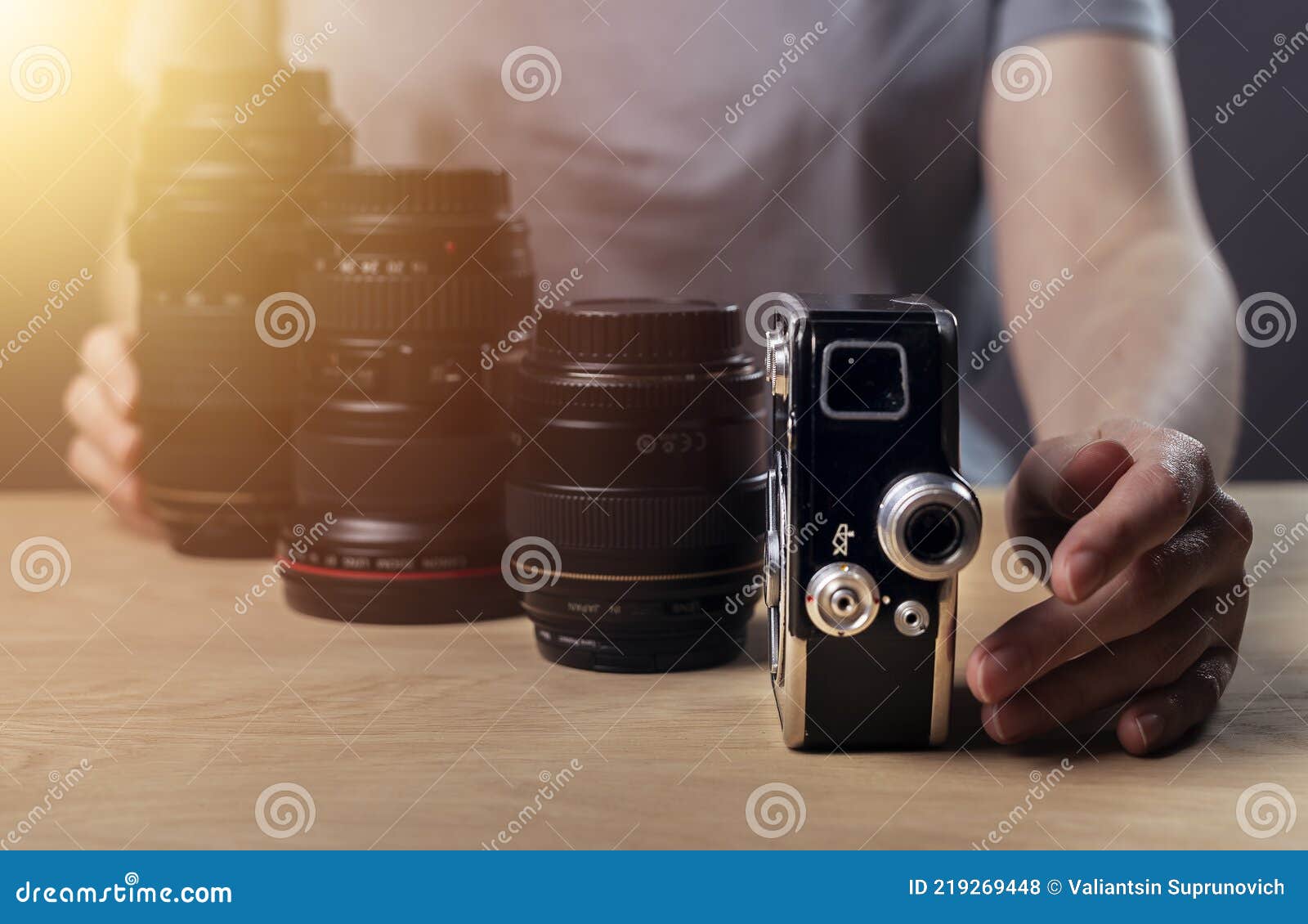 Camera Development from Vintage Old One To Different Modern Lenses ...