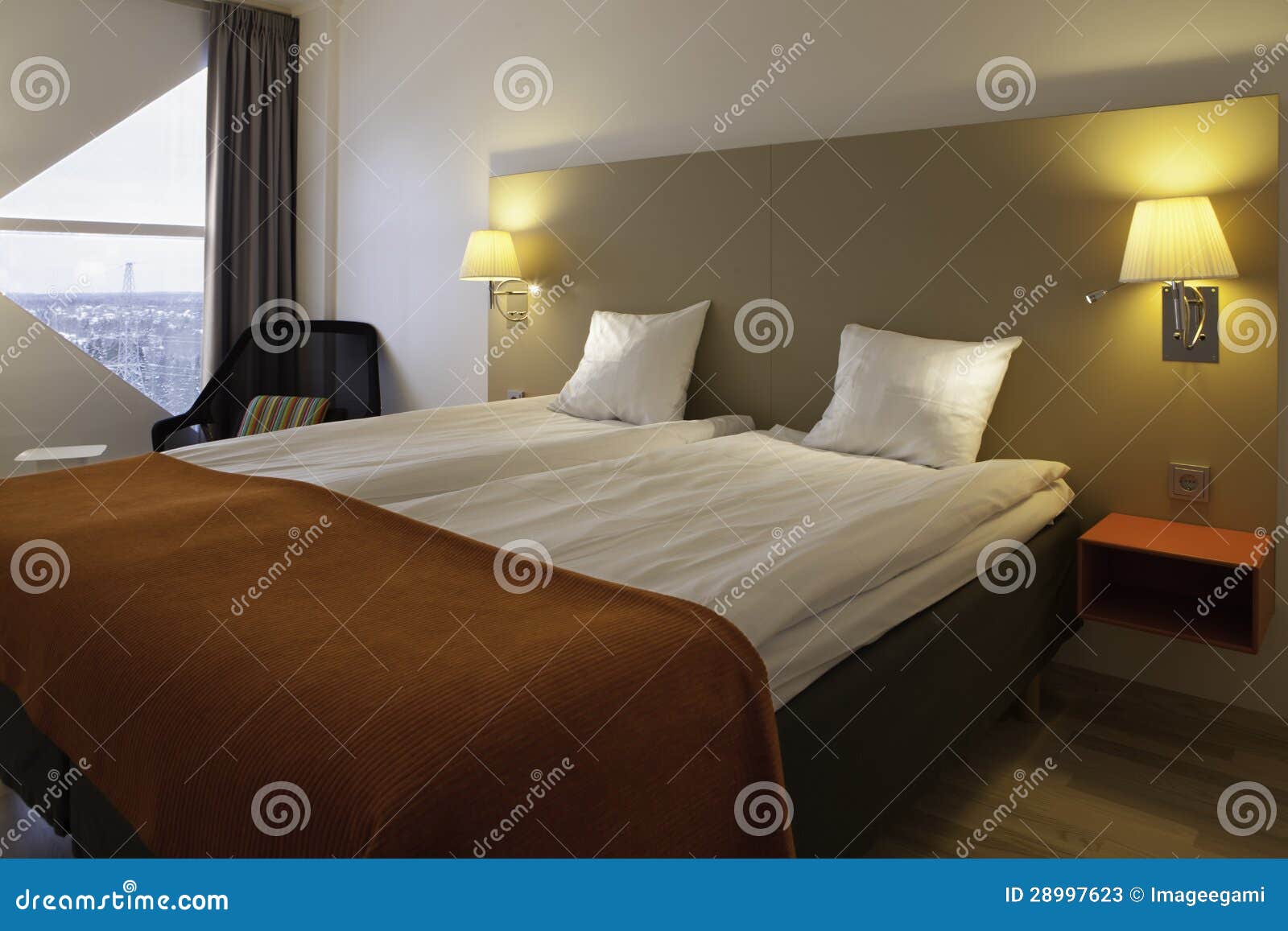 Camera Di Albergo Svedese Di Stile Immagine Stock - Immagine di ...