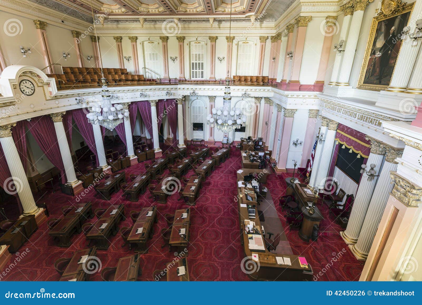 Camera Di Senato Dello Stato Di California Fotografia Editoriale ...