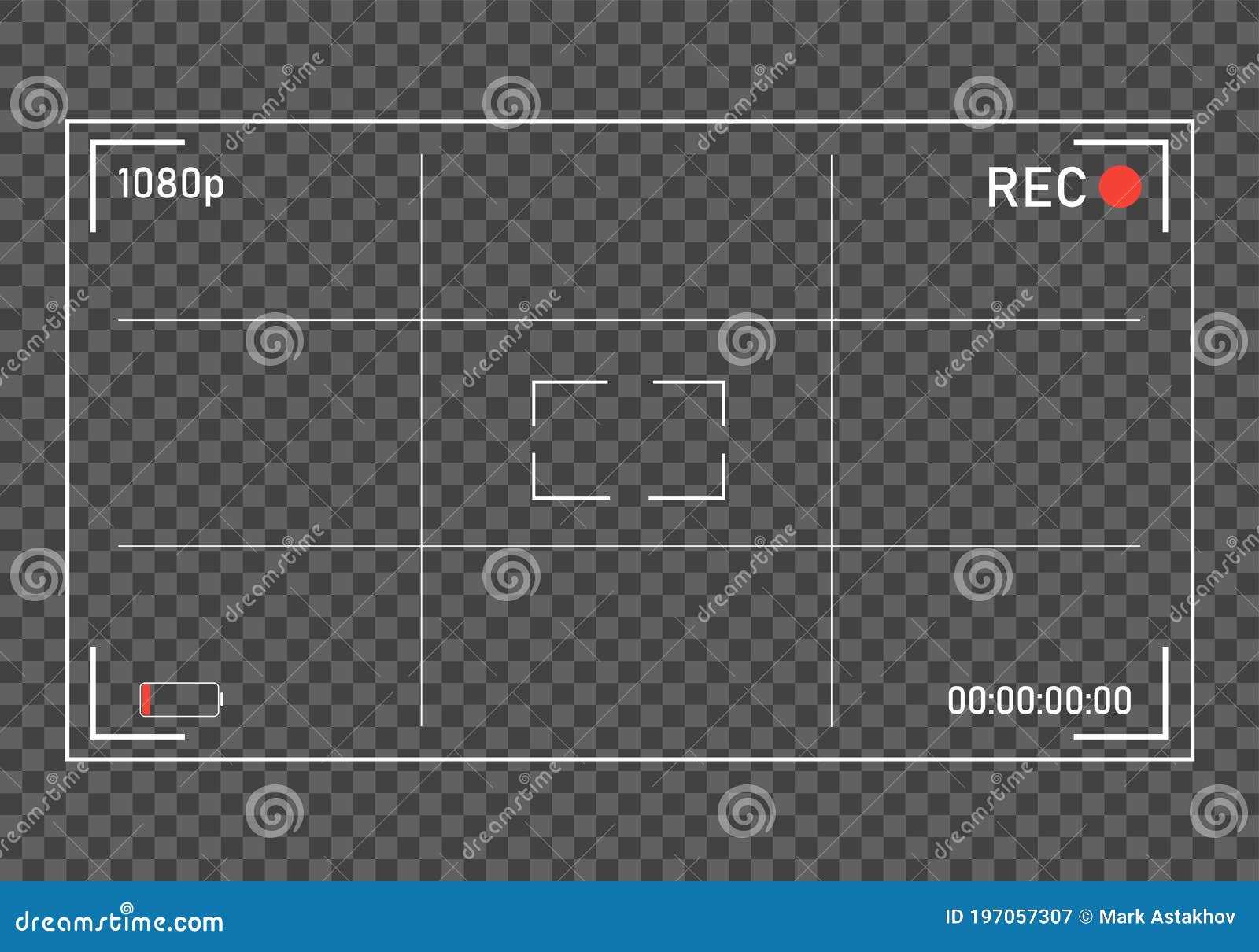 Camera Display Icons And Symbols Cartoon Vector | CartoonDealer.com ...