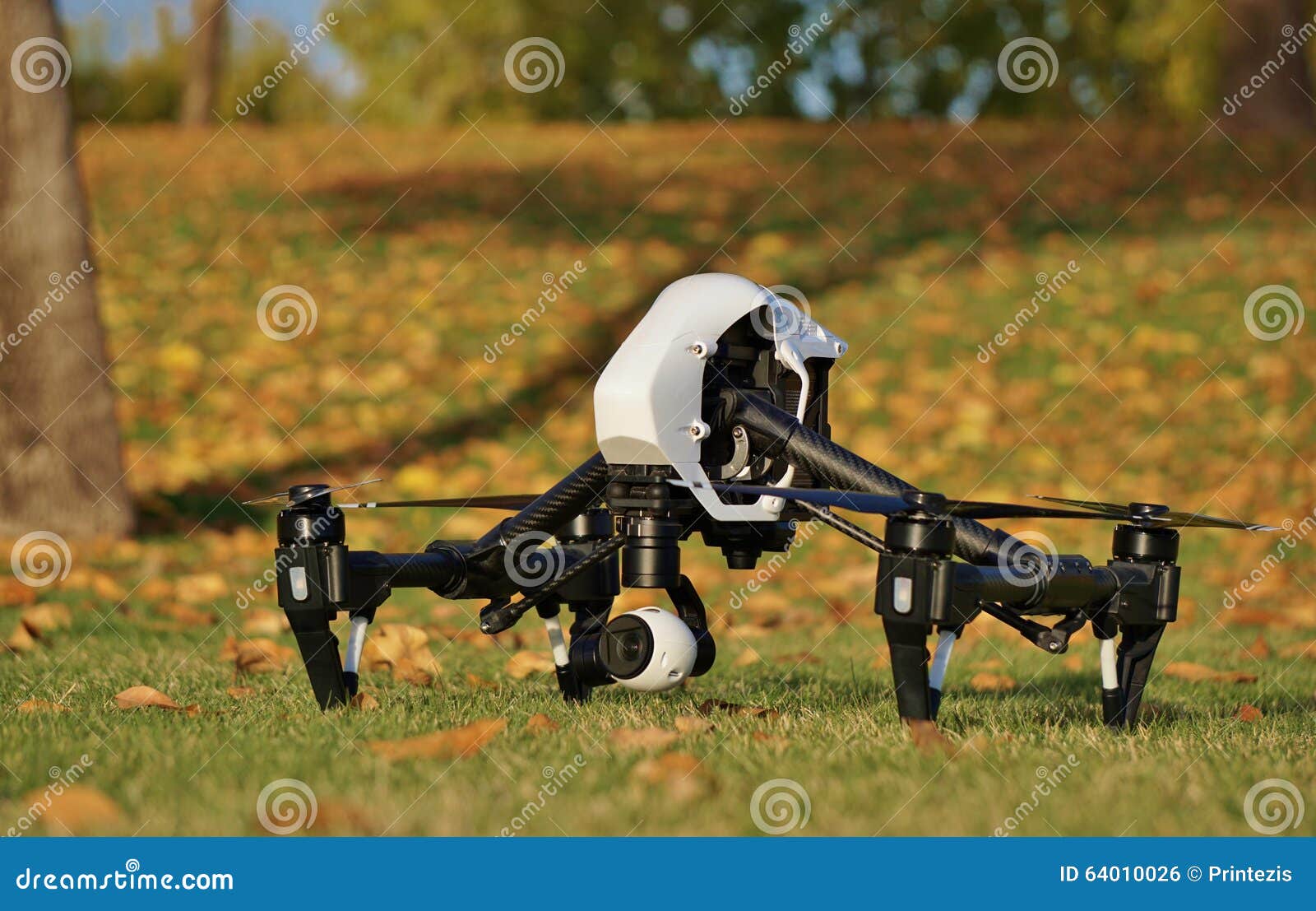 Camera Drone (Fall Colors & Leaves in Background) Stock Photo - Image ...