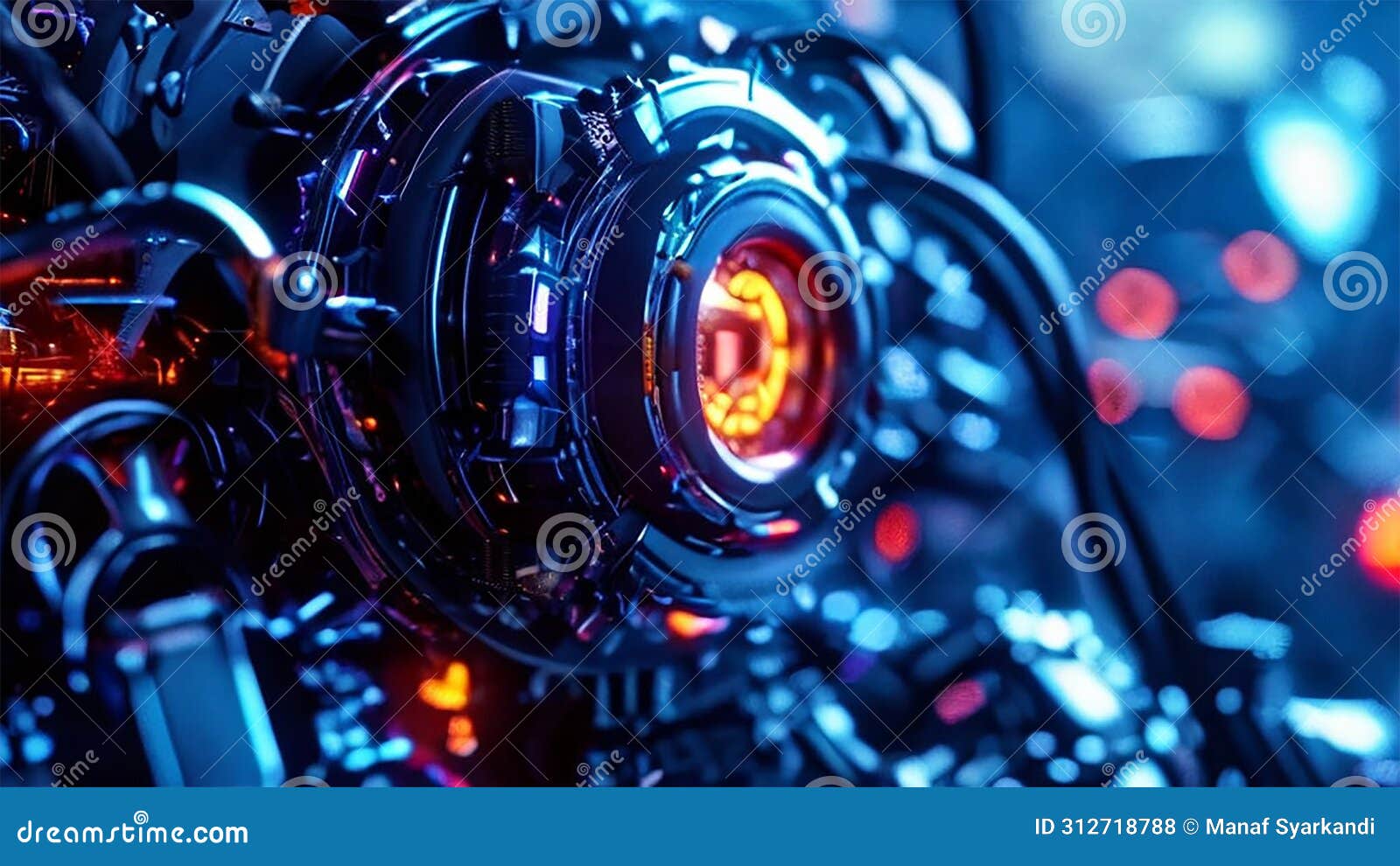 Camera Engine Contents Components, Electronic Elements Assemblies Stock ...