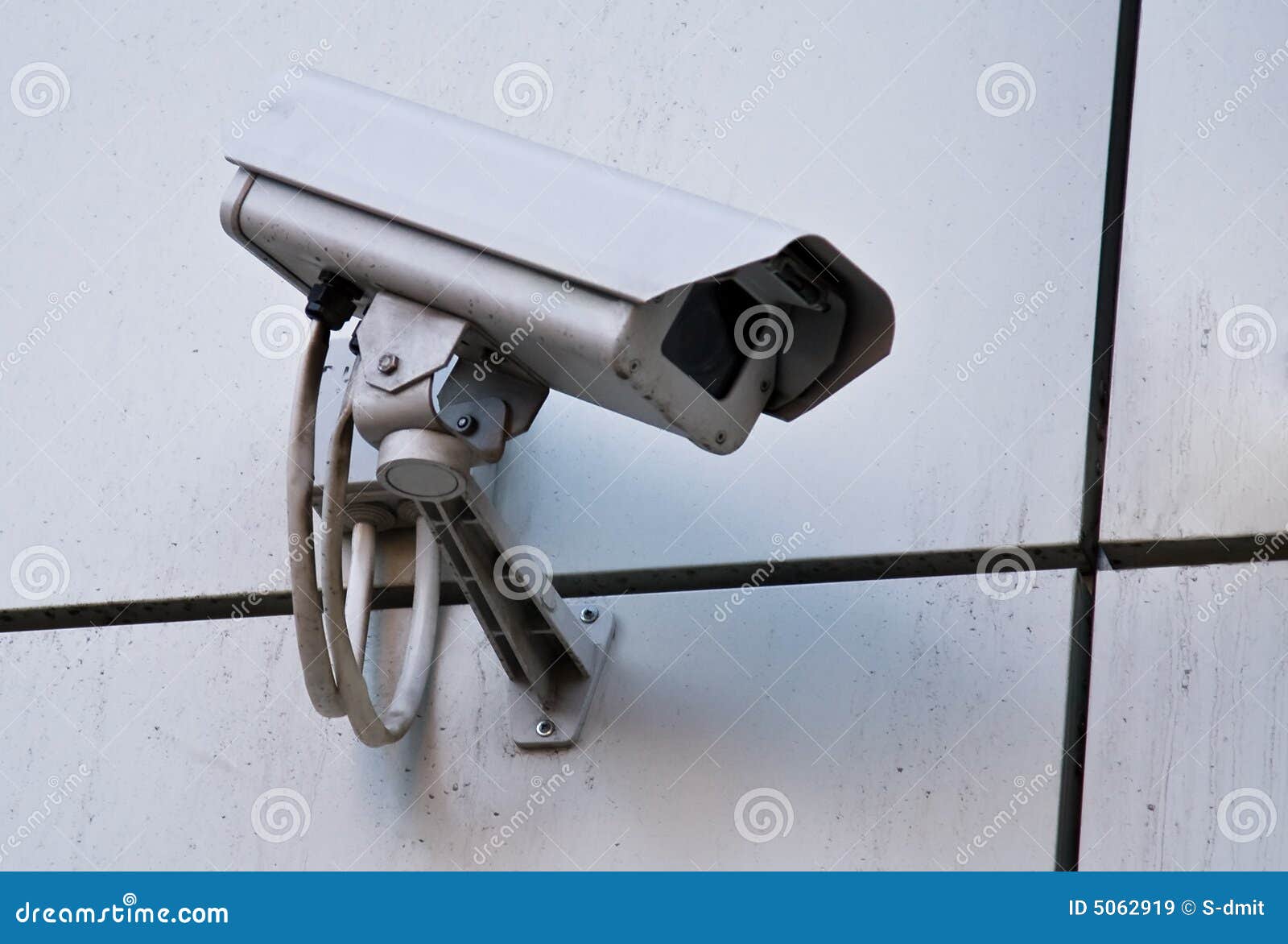 Camera of External Supervision Stock Image - Image of external, control ...