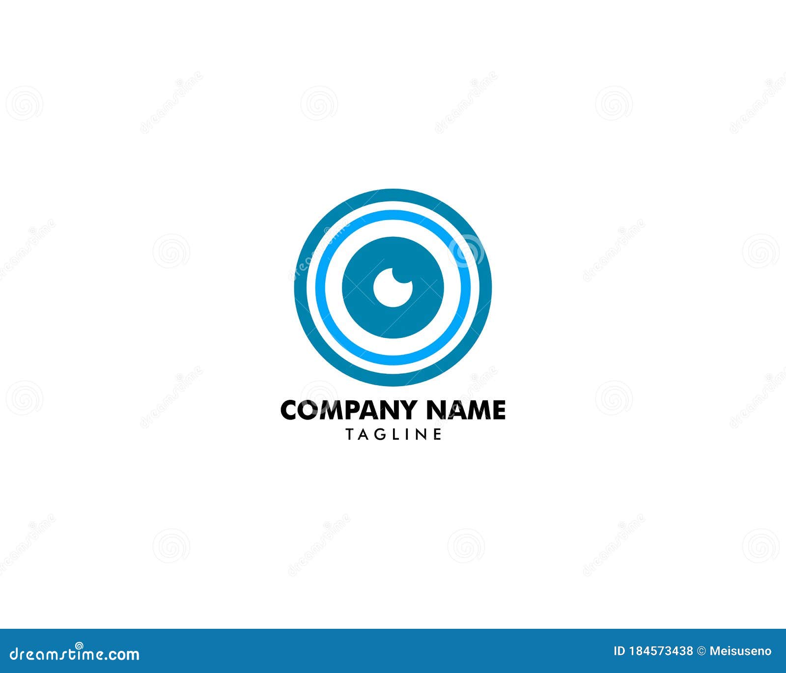 Camera Eye Logo Design Template Stock Vector - Illustration of emblem ...