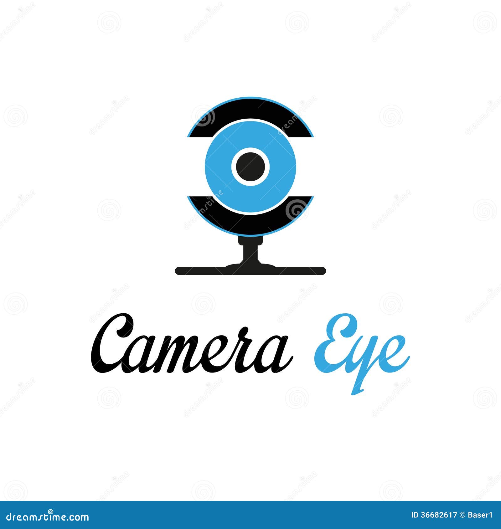 Camera eye stock vector. Illustration of design, collection - 36682617