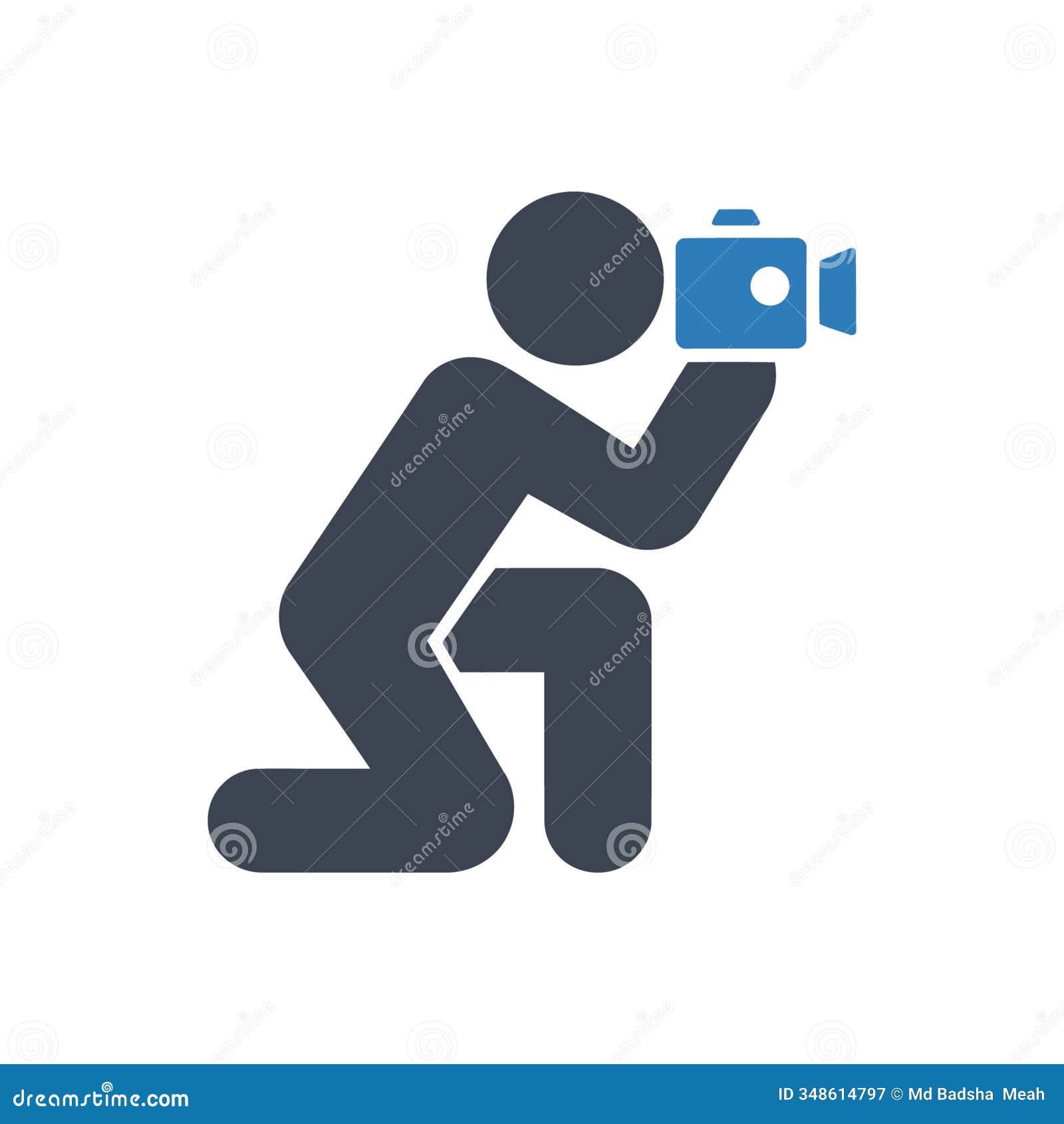 Camera Filming Position Icon Stock Illustration - Illustration of ...