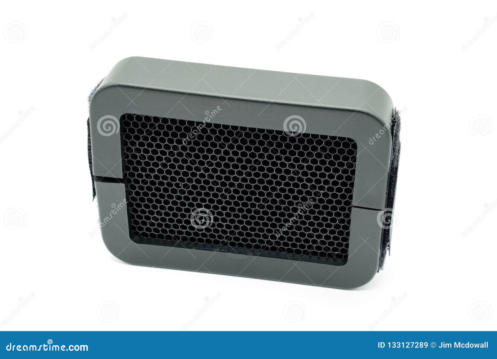 Camera Flash Defuser Isolated on a White Background Stock Image - Image ...