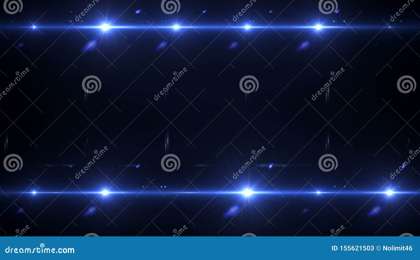 Camera Flash Flare, Floodlights in the Dark Space Abstraction, 3d ...
