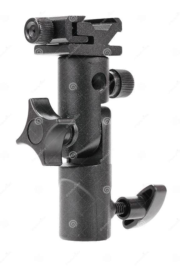 Camera flash mount system stock photo. Image of photographer - 39443756