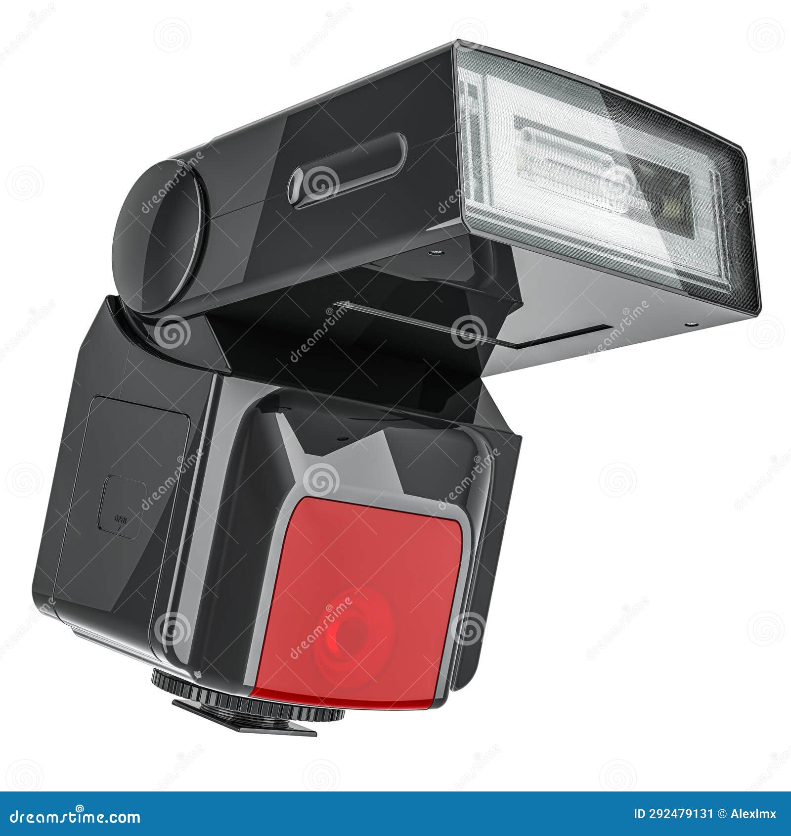 Camera Flash, Professional Photography External Flash, 3D Rendering ...