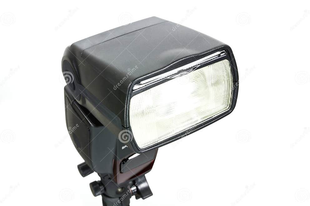 Camera Flash stock image. Image of isolated, exposure - 38627415