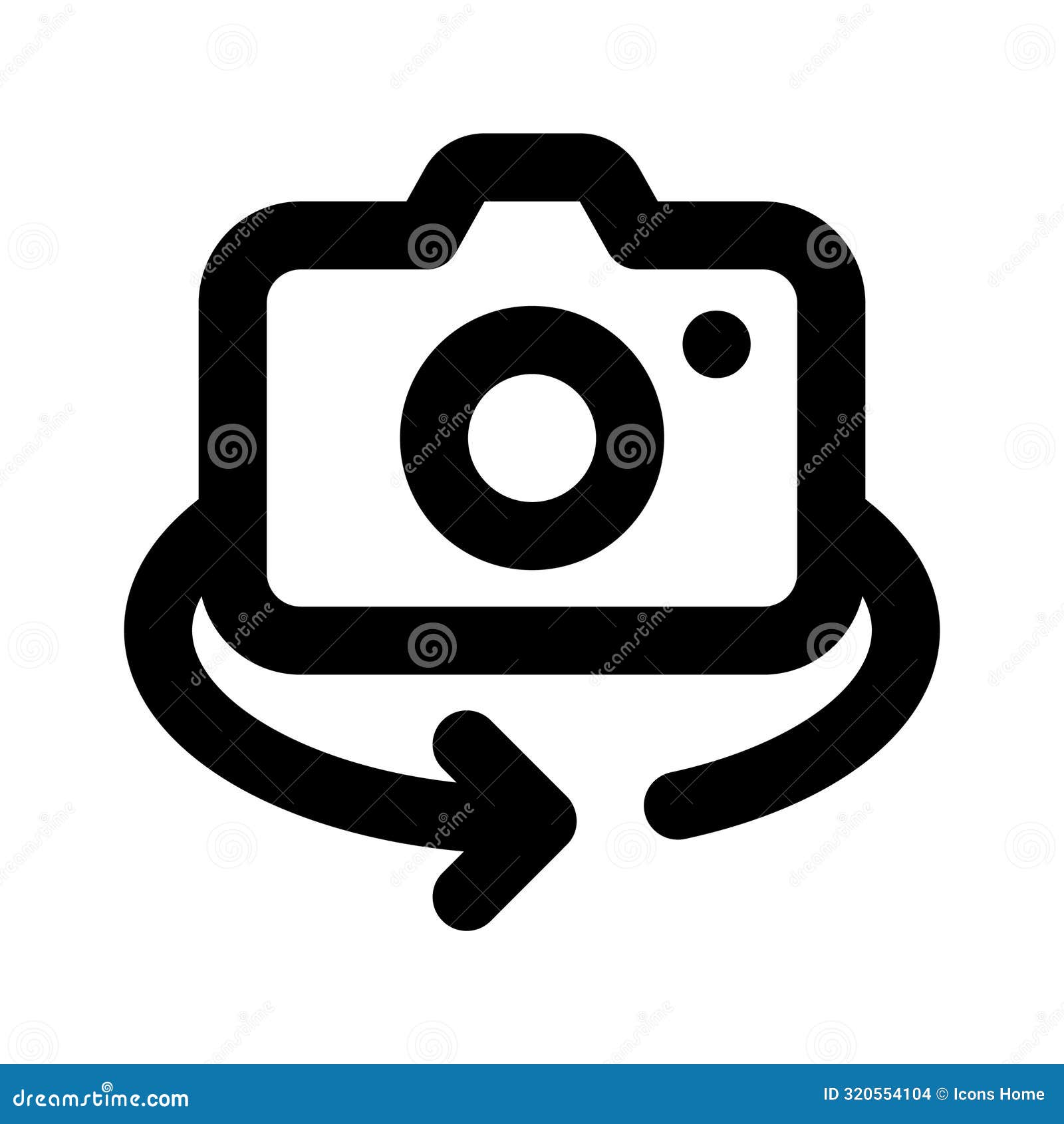 Camera Flip Button Icon, Ready for Premium Use Stock Vector ...