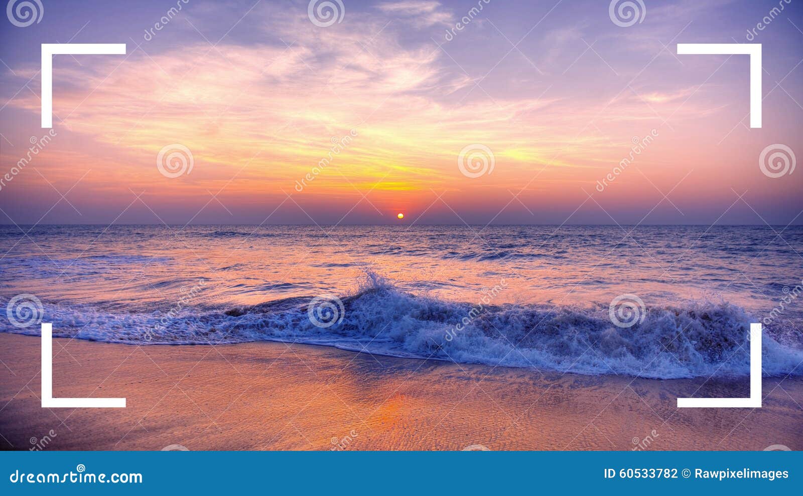 Camera Focus Frame Border Copy Space Concept Stock Photo - Image of ...