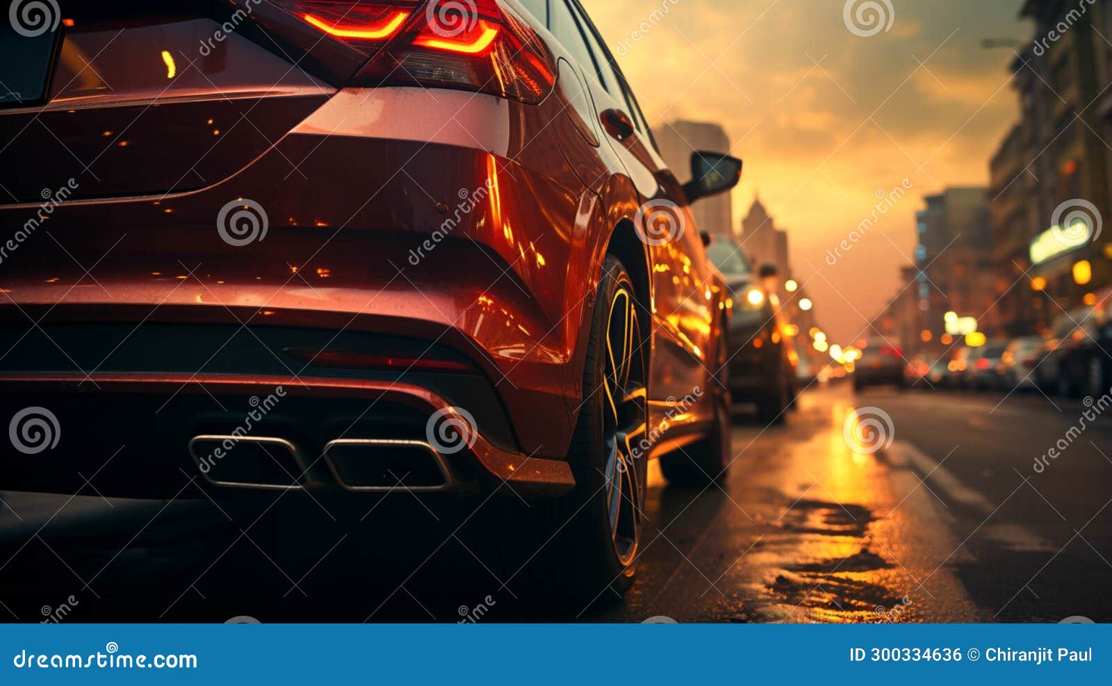 Camera Focus View on Car Exhaust Pipe Stock Photo - Image of technology ...