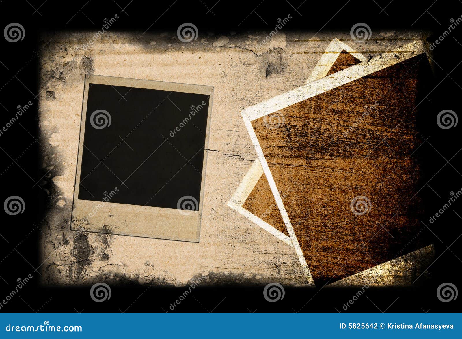 Camera Frame Design stock illustration. Illustration of polaroid - 5825642
