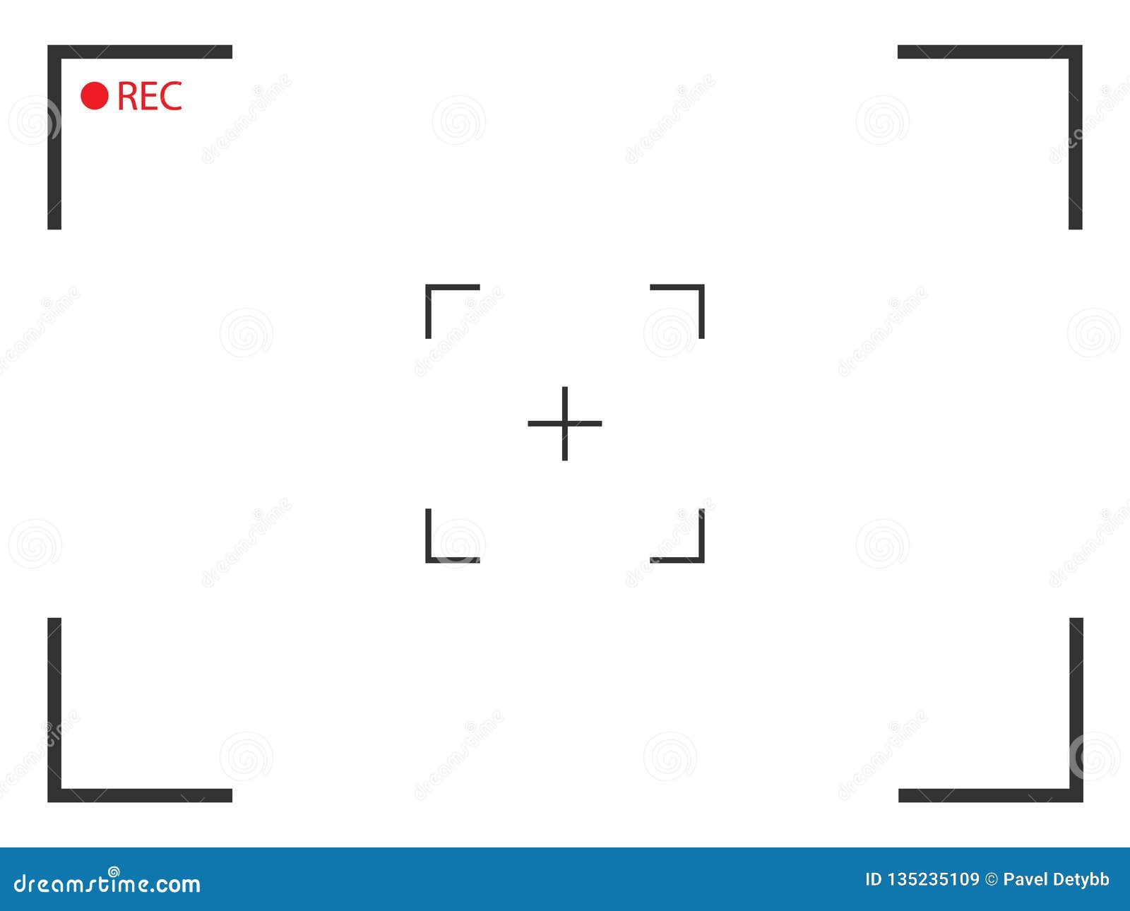 Camera Frame Viewfinder Screen Icon. Vector Illustration Stock ... Camera Frame Viewfinder Screen Icon. Vector Illustration Stock ...