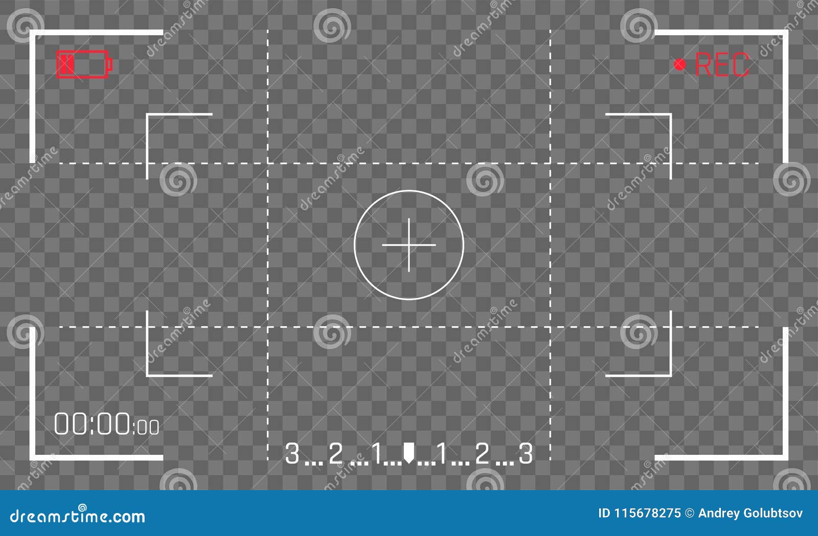 Camera Frame Viewfinder Screen Vector Video Recorder Digital Display on ... Camera Frame Viewfinder Screen Vector Video Recorder Digital Display on ...