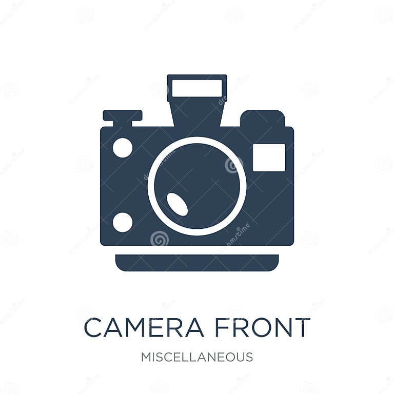 Camera Front Icon in Trendy Design Style. Camera Front Icon Isolated on ...