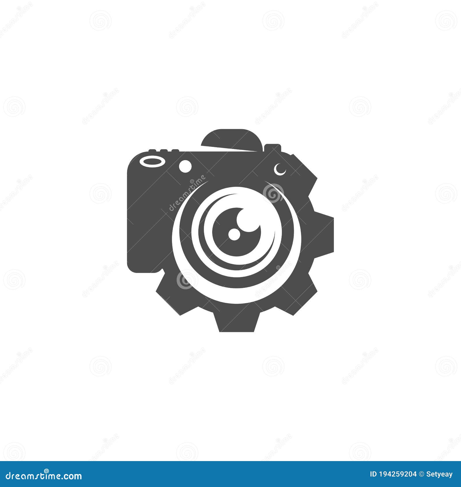 Camera Gear Logo Design Vector Template, Camera Photography Logo ...