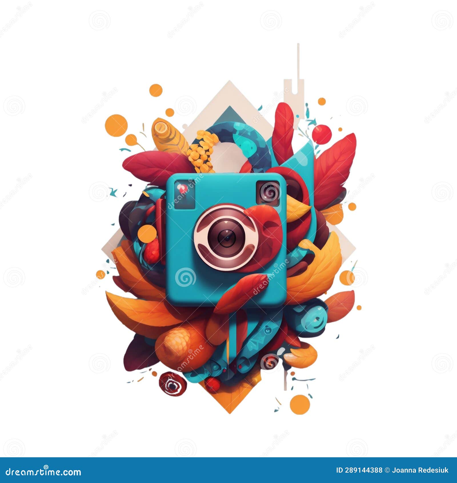 Camera Graphic Logo Isolated on White Background Stock Illustration ...