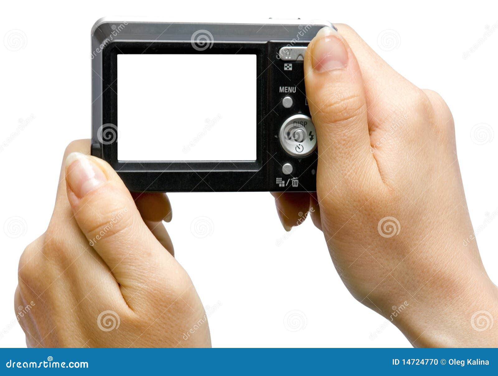 Camera in hand stock photo. Image of display, instrument - 14724770