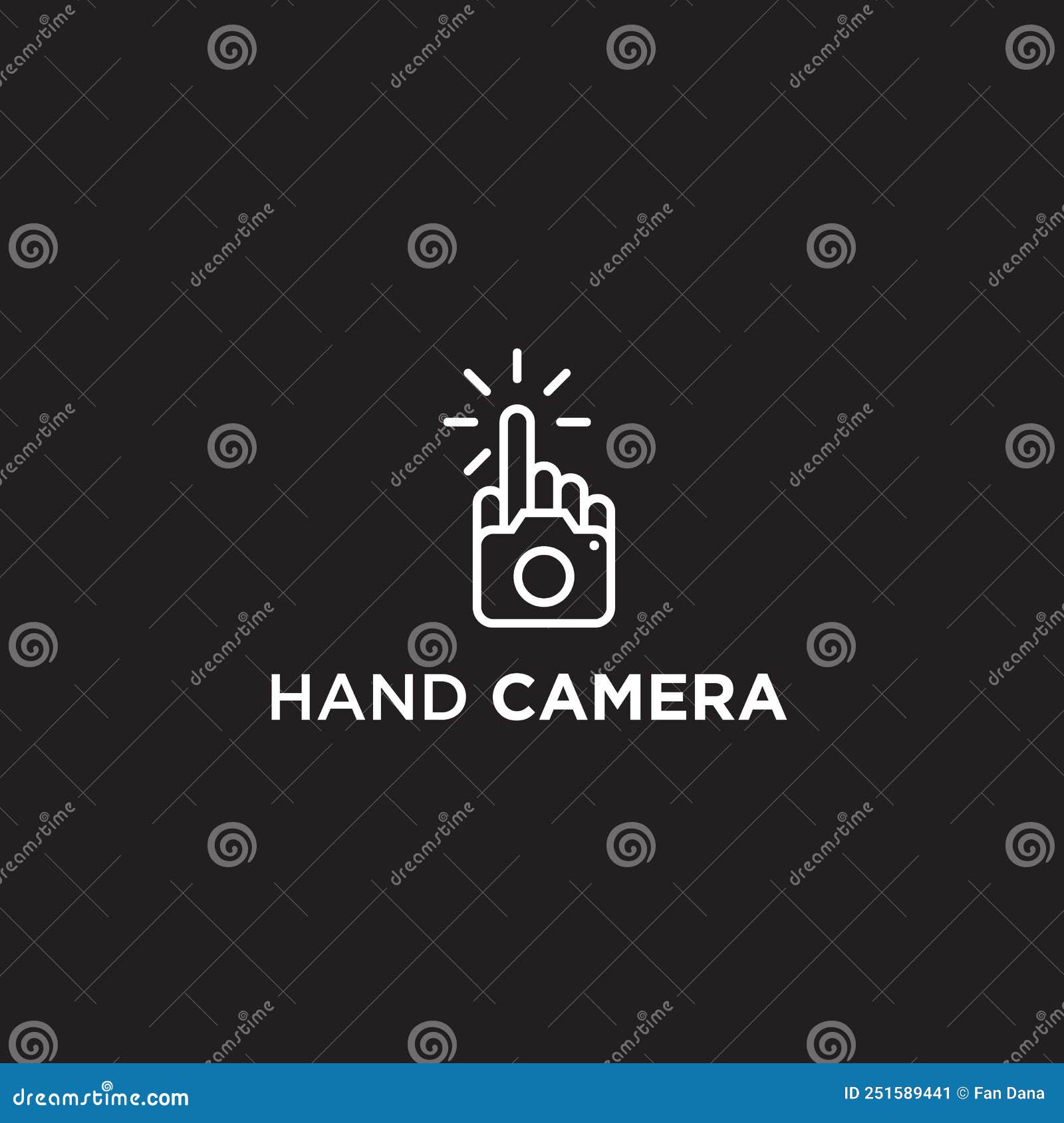 Camera Hand Logo or Hand Icon Stock Vector - Illustration of ...