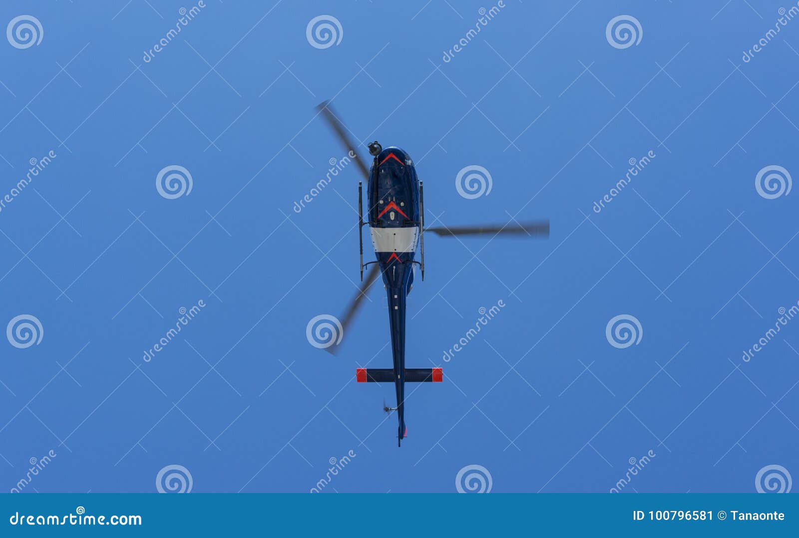 Camera Helicopter from Right Below View Stock Image - Image of motion ...