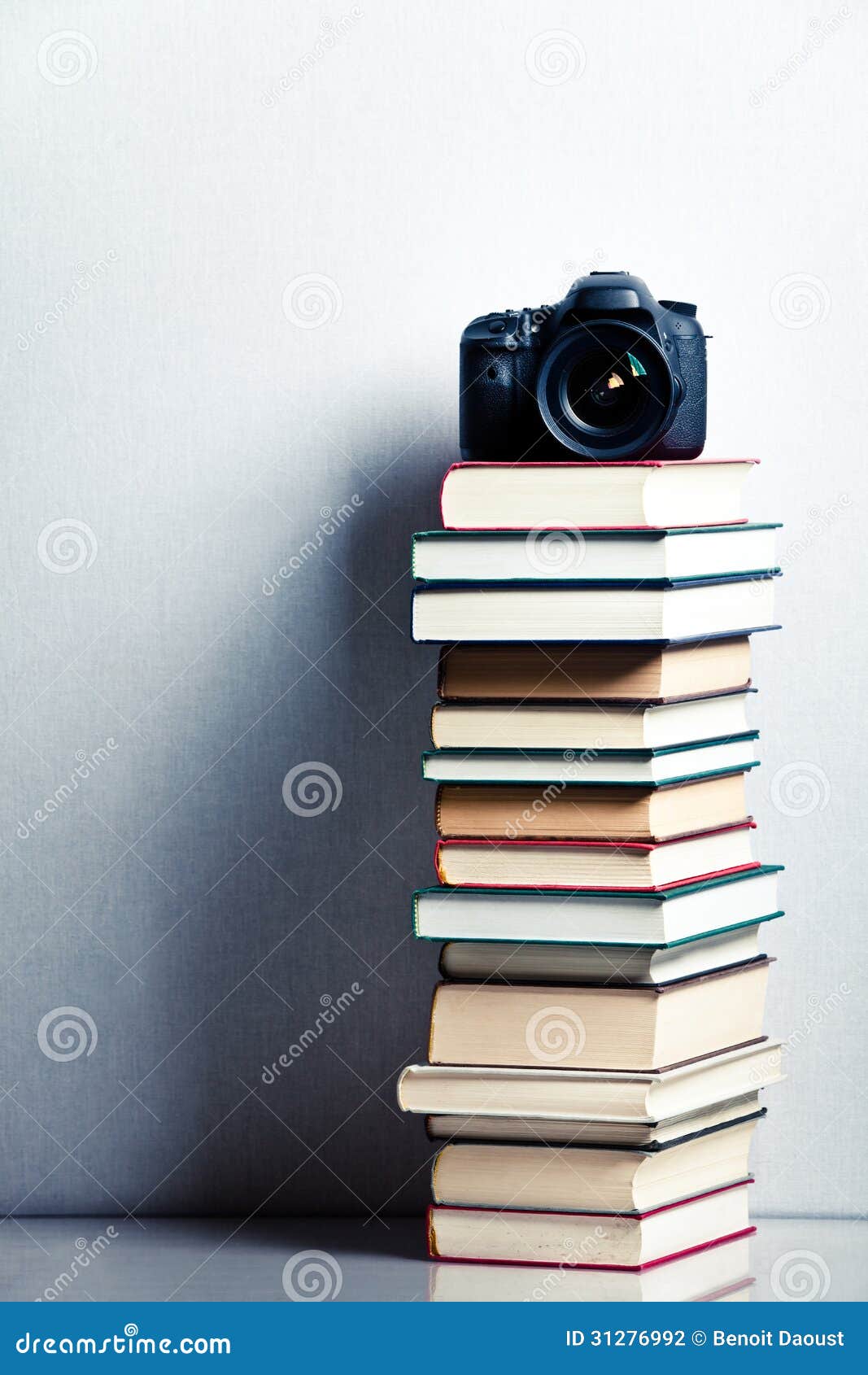 High Stack Of Folders Royalty-Free Stock Photography | CartoonDealer ...